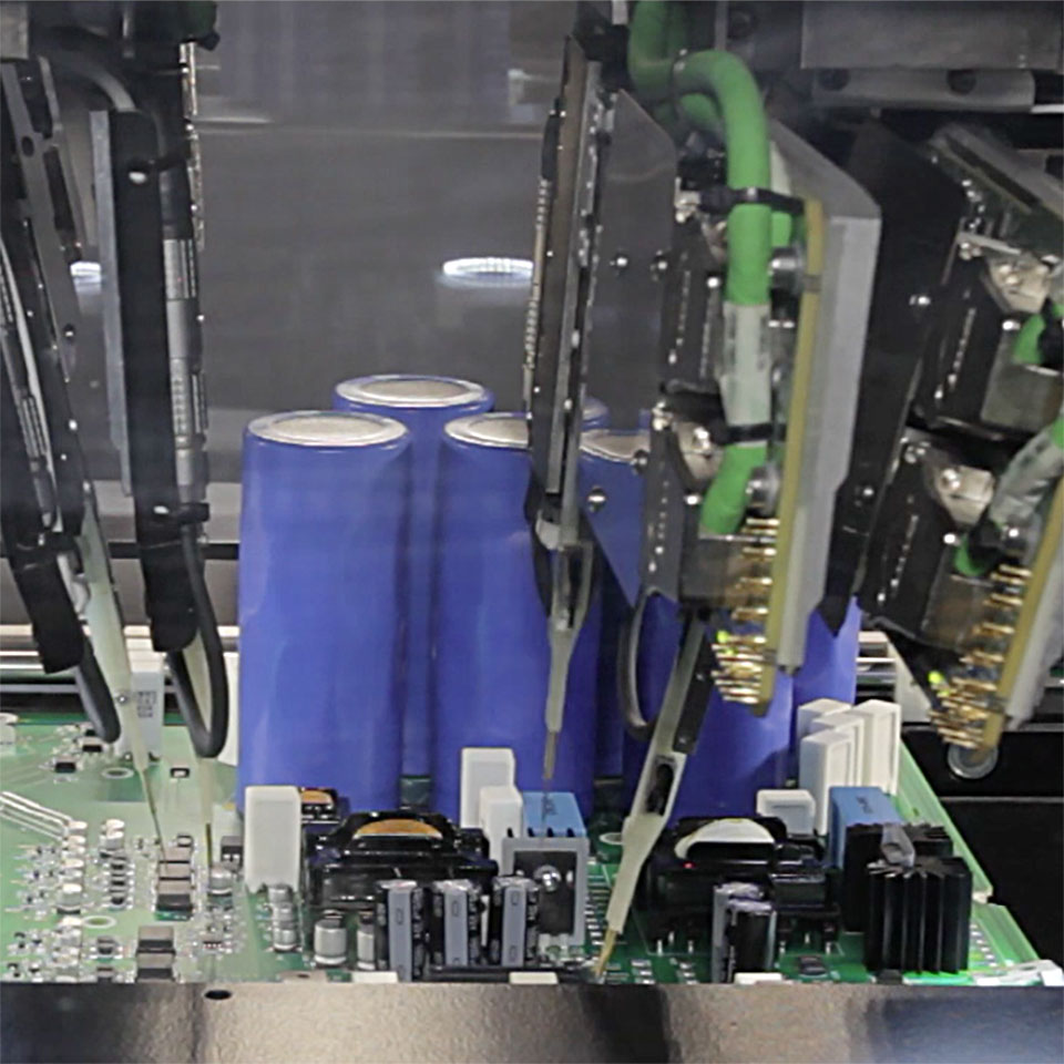 Flying Probe Test for electronic boards PCB - Automatic Flying Probe ...