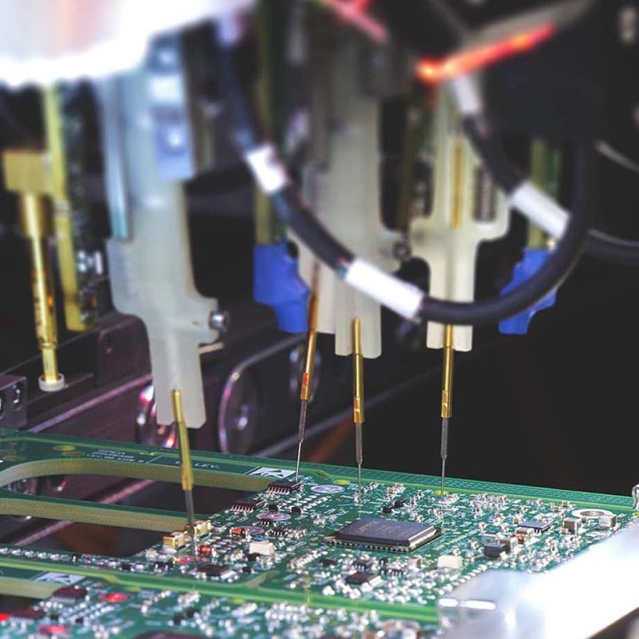 Flying Probe Test for electronic boards PCB - Automatic Flying Probe ...